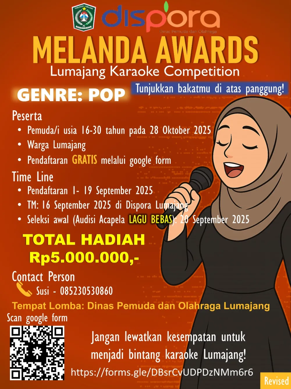 Pendaftaran MELANDA AWARDS resmi dibuka